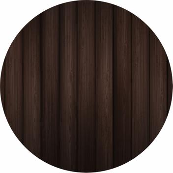 Tapete em Lona Redondo Madeira Rota 66 - Fabrika de Festa - Tapete ...