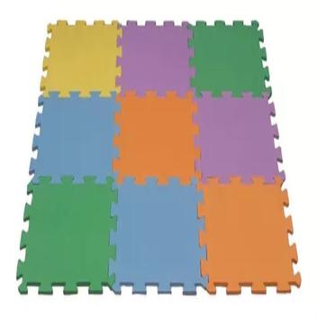 Tapete Eva Infantil 28x28cmx8mm Color 9 Peças - Evamax - Tapete e ...