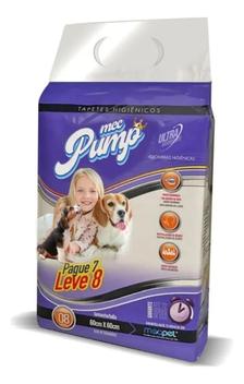 Tapete Higiênico Mec Pump 60x80cm Leve 8, Pague 7 Máxima Absorção e ...