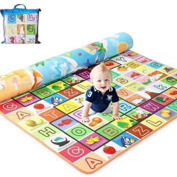 Tapete infantil Proteção Térmica para Atividade de Bebê 180x120 - casa ...