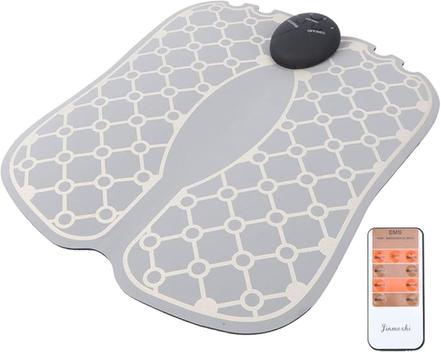 Tapete Massageador Terapia para Pés EMS Eletroestimulação Músculos ...