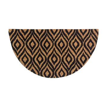 Tapete Meia Lua Porta de Entrada Fio de Coco 33x60cm Capacho - UZOO - Capacho / Tapete de ...