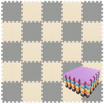 Tapetes de espuma qqpp EVA Rubber 18 Tiles para Baby Play Mat - Tapete ...