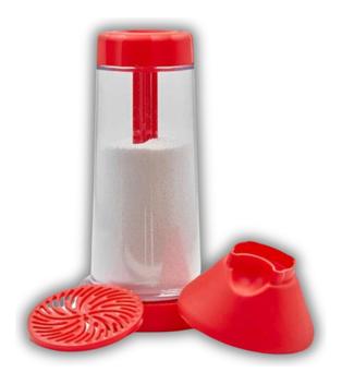 Tapioqueira 3 em 1: Peneira, Polvilhador e Armazenador - Faça Tapioca ...