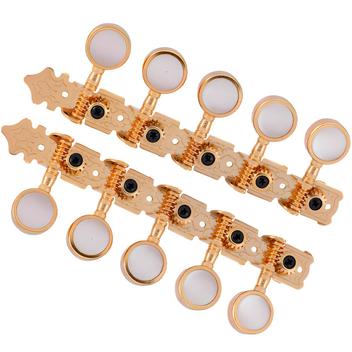 Tarraxas Deval Viola Caipira Dourada Pino Fino e Folk Botão Anel ...