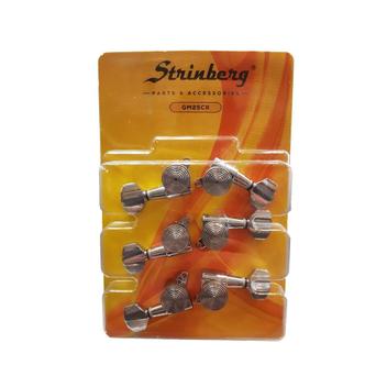 Tarraxas para Guitarra Strinberg GM25 Cromadas com Trava - 6 Linha ...