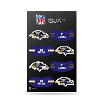 Tatuagens Temporárias NFL Baltimore Ravens - Rico Industries - Tatuagem ...