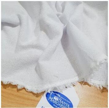 Tecido Alvejado Pé De Galinha Pano De Prato, Rolo 10 Metros - Santa ...