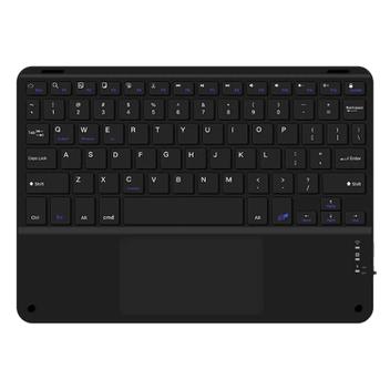 Teclado Bluetooth Touchpad Android IOS PC Tablet Celular - Kapbom ...