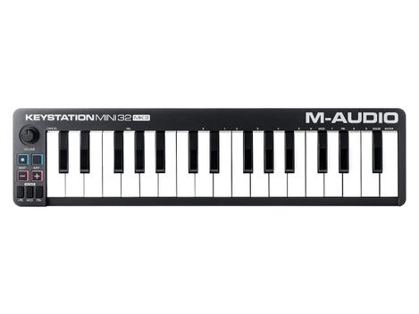 Teclado Controlador M-audio Keystation 32 Teclas Pitch Bend - M- AUDIO ...