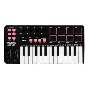 Teclado Controlador MIDI Kokko Beat Maker Machine 25 teclas ...