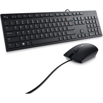 Teclado e mouse Dell KM300C com fio preto - Kit Teclado e Mouse ...