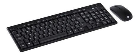 Teclado E Mouse Sem Fio Wireless Dynamic Corp Preto Vinik - Kit Teclado ...