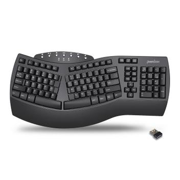 Teclado Ergonômico Dividido Sem Fio Perixx Periboard-612B - Kit ...