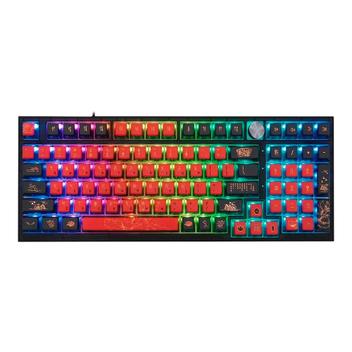 Teclado gamer mecanico skyloong gk980 jiuwei, switch ktt red, 3 modos ...