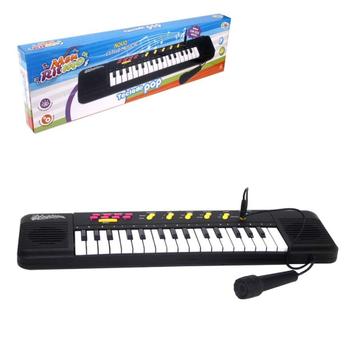 Teclado Infantil Musical com Microfone - WELLMIX - Teclado Infantil ...