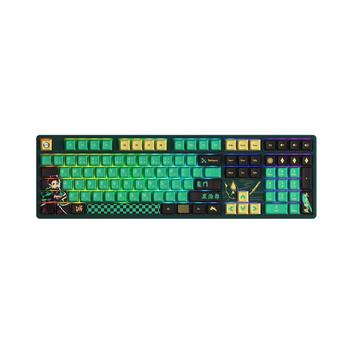 Teclado Mecânico Akko Tanjirou Demon Slayer 5108B Cr. Yellow - Mouse ...