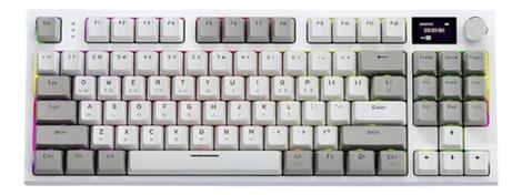 Teclado Mecânico Attack Shark K86 (com Tela) Cor de teclado Cinza Idioma Internacional - Teclado ...