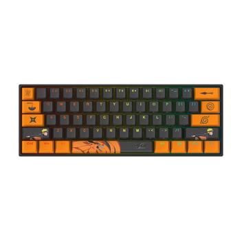 Teclado Mecânico Gamer Checkpoint KX-400, RGB, Switch Red, Layout 60% ...