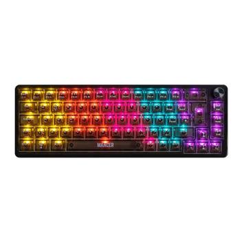 Teclado Mecanico Gamer Mancer Black Ghost, Rainbow, Switch Huano ...