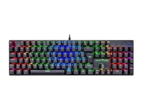 Teclado Mecânico Gamer Redragon Viper Pro Switch Red Alta Performance ...