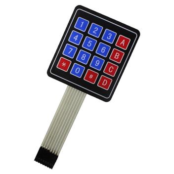 Teclado Membrana Matricial 4x4 16 Teclas para Arduino - NoBrand ...