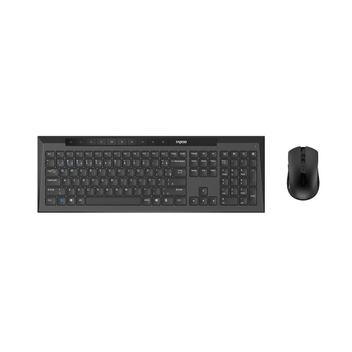 Teclado+Mouse Bluetooth 8200M RA038, ABNT2, preto, RAPOO RAPOO - Kit ...