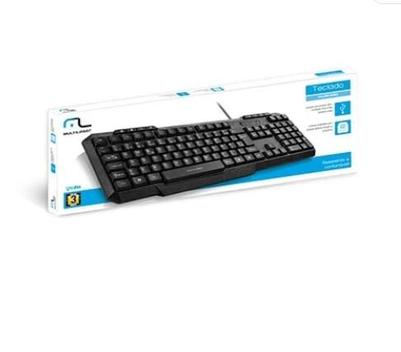 Teclado Multimidia Slim Preto Usb Multilaser Tc206 - MULTILASER ...