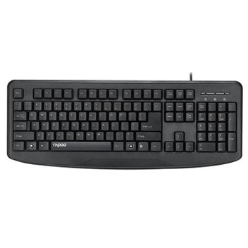 Teclado Rapoo NK2500 Wired - Preto - Kit Teclado e Mouse - Magazine Luiza