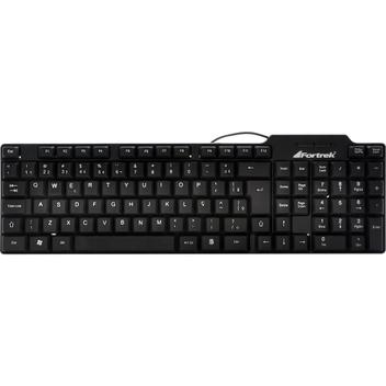 Teclado Standard Usb Skl-106 Preto Fortrek Wind/Mac/Linux - Keycaps ...
