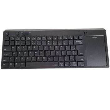 Teclado USB Bluetooth Multimidia Rapoo Sem Fio Preto Touch - Teclado ...