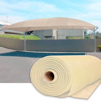 Tela de Sombreamento 80% Politop Sombra Bege - Metro - Tela Sombrite ...