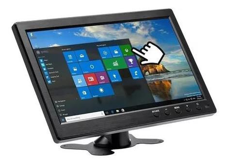 Tela Monitor Lcd 10.1 Colorida Controle Hdmi Vga Mp5 Usb Av - Monitor ...
