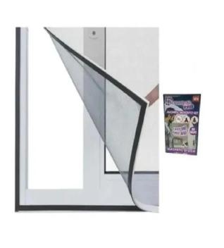 Tela Mosquiteiro Magico Pernilongo Mosquito Janela Com Fita Magnetica ...