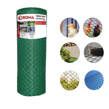 Tela Multiuso 13Mm X 1M X 15M Reforçada - Tecelagem Roma - Tela ...