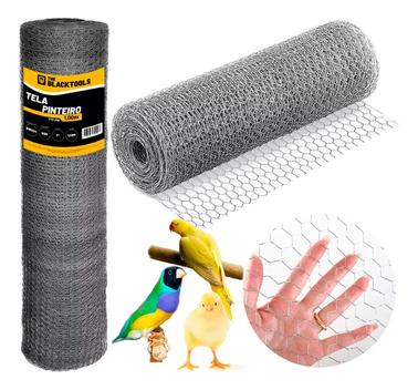 Tela Pinteiro Galvanizada Fio 24 x 1" - The Black Tools - Tela ...