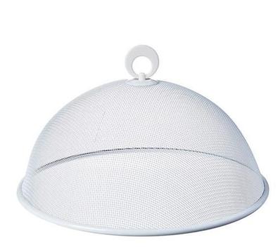 Tela Protetora Para Alimentos Em Metal Branca 25Cm - Mimo - Mimo Style ...