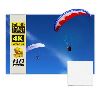 Tela Reflexiva Para Projetor 16:9 130 Polegadas Salange Branca - Tela ...