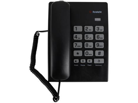 Telefone com Fio Ibratele 04566 - Telefone com Fio - Magazine Luiza