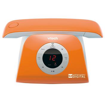 Telefone Digital sem Fio VTECH com Secretaria Eletronica Retro Phone ...