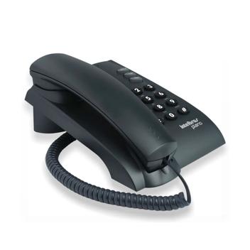 Telefone Fixo Intelbras Pleno Sem Chave de Bloqueio Grafite - Aparelho ...