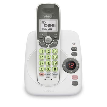 Telefone Residencial Sem Fio VTech DECT 6.0 com Secretária Eletrônica ...