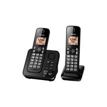 Telefone sem fio Panasonic Kx Tgc362 com Identificador de Chamadas ...