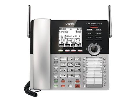 Telefone Sem Fio VTech CM18445 DECT 6.0 - 4 Linhas Expansíveis ...