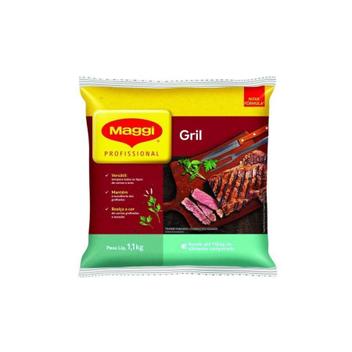 Tempero Maggi Gril Para Carnes Churrasco Profissional 1,1Kg - Maggi ...