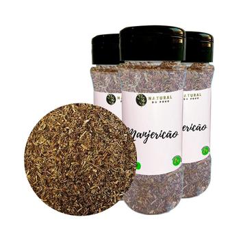 Tempero Manjericão 100% Orgânico Pote Com Dosador 25G - Natural Do Povo ...