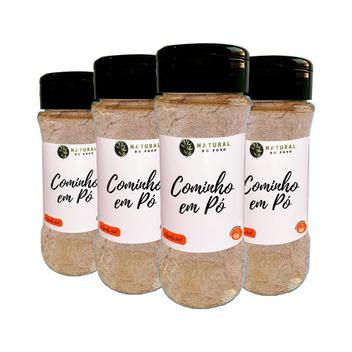 Tempero Premium Cominho Em Pó Kit 3 Pote Com Dosador 75G - Rocha Saùde ...