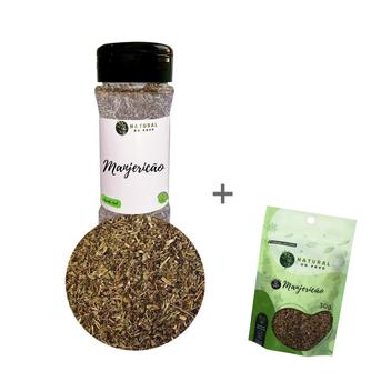 Tempero Premium Manjericão Kit Pote Com Dosador + Refil 25G - Natural ...