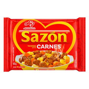 Tempero Sazón para Carnes 60g - Tempero - Magazine Luiza