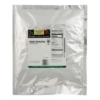 Temperos Orgânicos Adobo 16 Oz - Frontier Coop - Tempero - Magazine Luiza